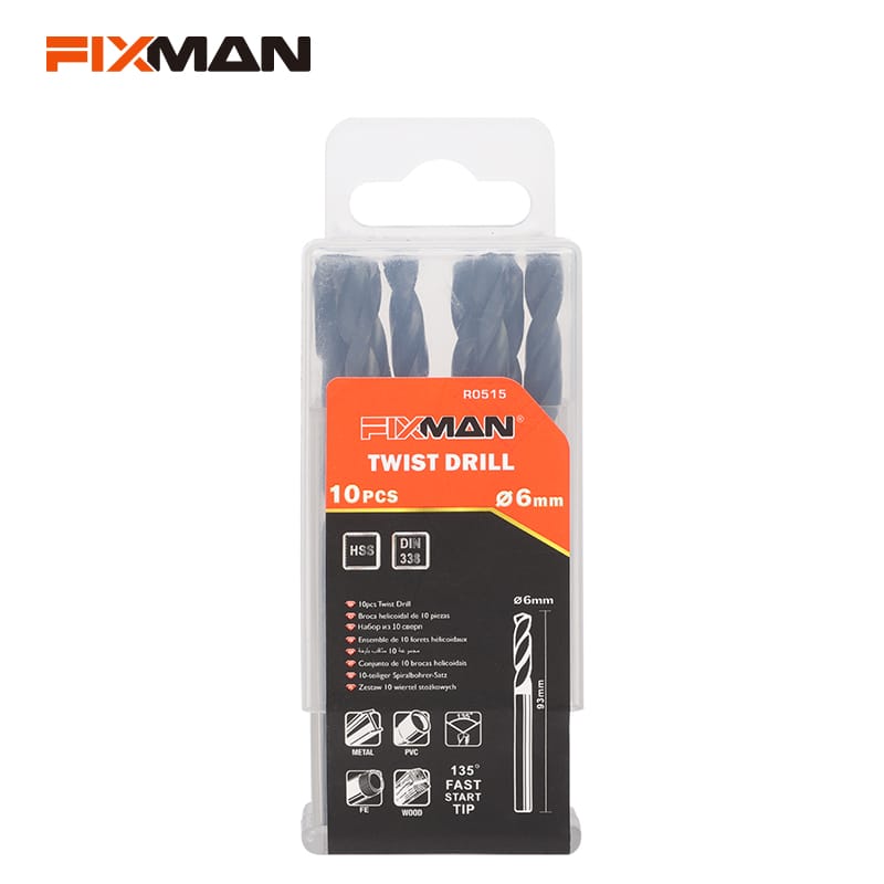 FIXMAN 10PCS Twist Drill - FIXMAN